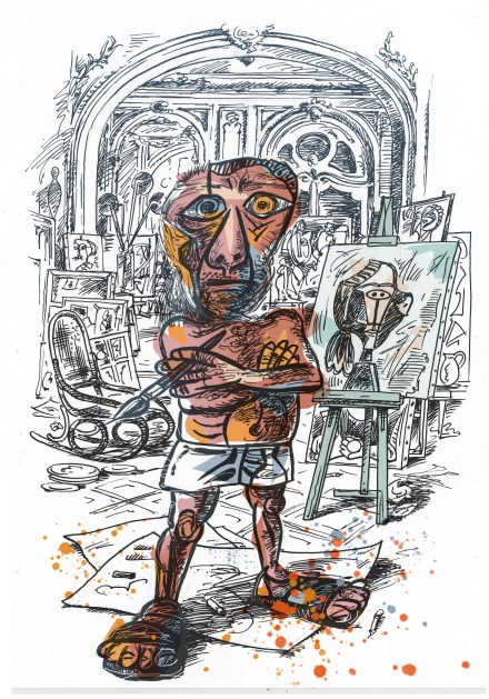 Pablo Picasso « Paris for the Holidays